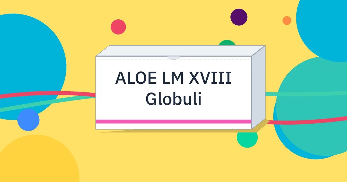 Symbolbild: Packung mit der Aufschrift ALOE LM XVIII Globuli (PZN 02821936) – Verfügbarkeit und Bezug in Apotheken in Frankfurt am Main