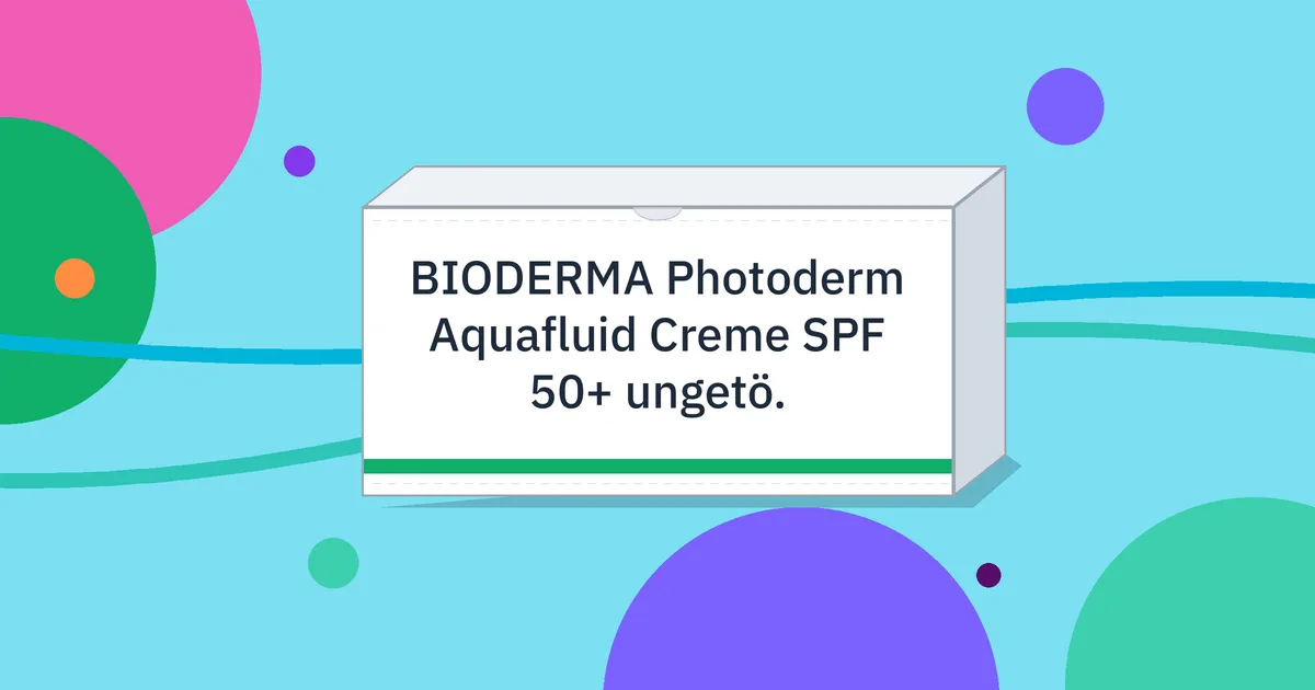 Symbolbild: Packung mit der Aufschrift BIODERMA Photoderm Aquafluid Creme SPF 50+ ungetö. (PZN 17669859) – Verfügbarkeit und Bezug in Apotheken in Frankfurt am Main