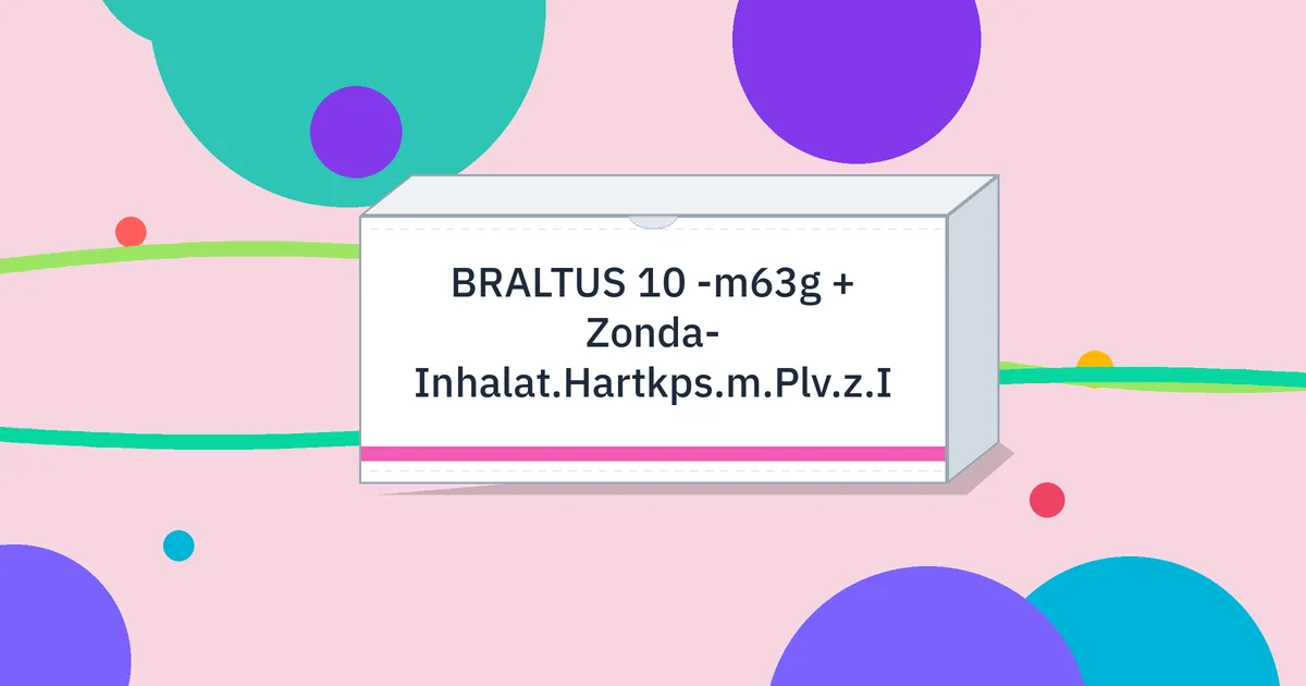 Symbolbild: Packung mit der Aufschrift BRALTUS 10 -m63g + Zonda-Inhalat.Hartkps.m.Plv.z.I (PZN 16616720) – Verfügbarkeit und Bezug in Apotheken in Frankfurt am Main