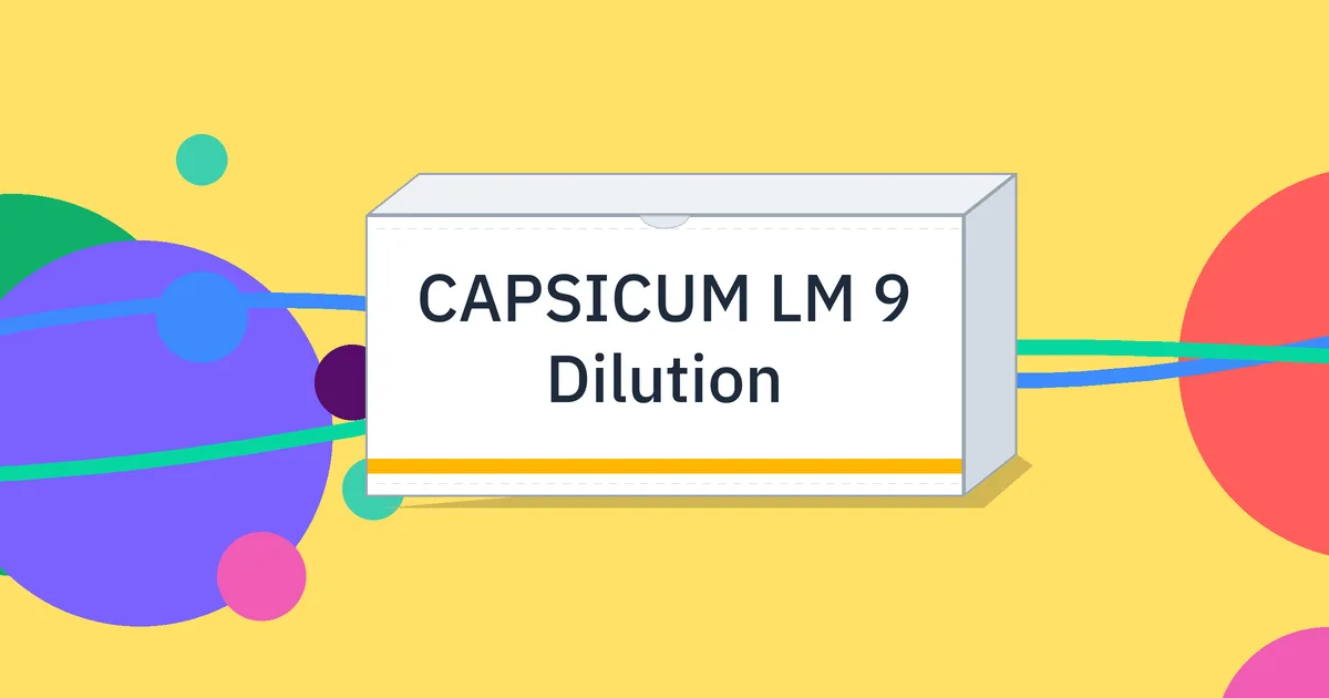 Symbolbild: Packung mit der Aufschrift CAPSICUM LM 9 Dilution (PZN 12808598) – Verfügbarkeit und Bezug in Apotheken in Frankfurt am Main