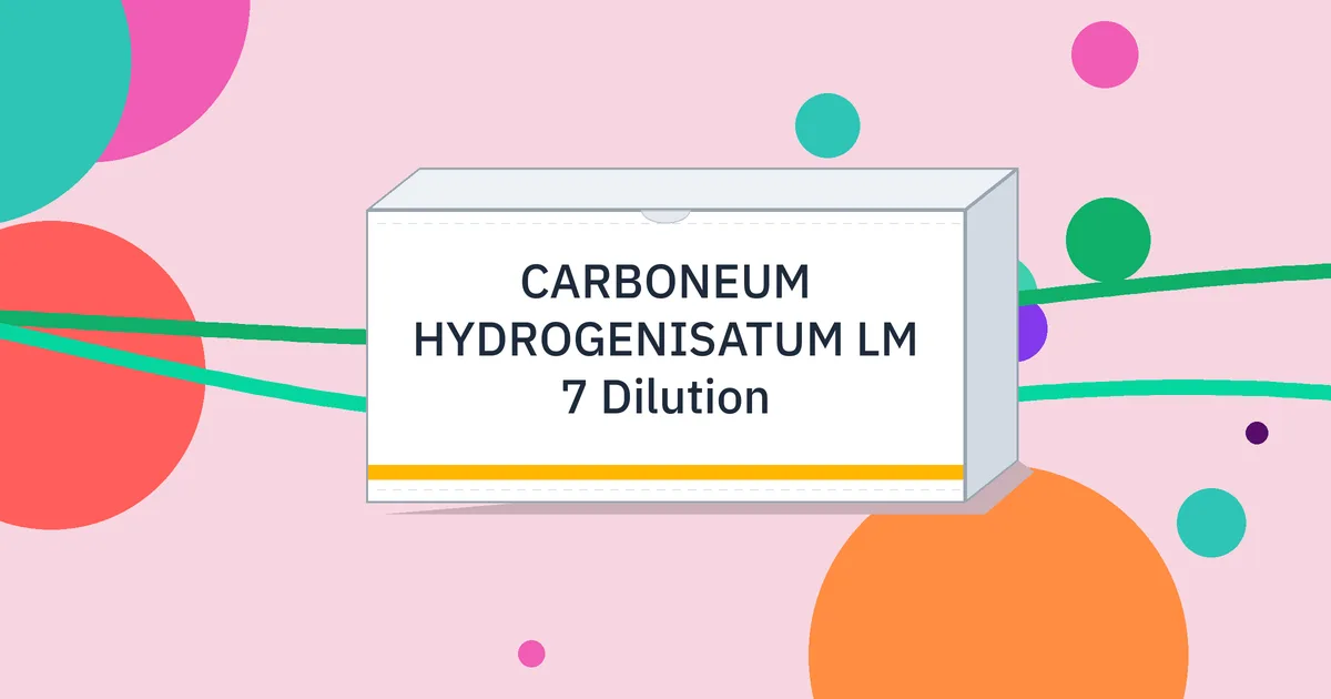 Symbolbild: Packung mit der Aufschrift CARBONEUM HYDROGENISATUM LM 7 Dilution (PZN 13428142) – Verfügbarkeit und Bezug in Apotheken in Frankfurt am Main