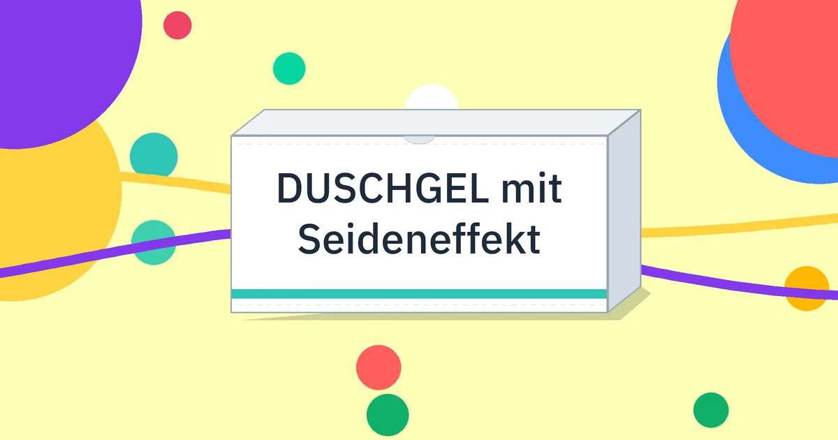 Symbolbild: Packung mit der Aufschrift DUSCHGEL mit Seideneffekt (PZN 18081772) – Verfügbarkeit und Bezug in Apotheken in Frankfurt am Main
