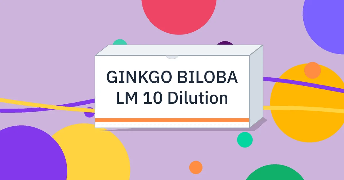 Symbolbild: Packung mit der Aufschrift GINKGO BILOBA LM 10 Dilution (PZN 12878038) – Verfügbarkeit und Bezug in Apotheken in Frankfurt am Main