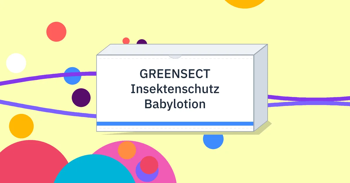 Symbolbild: Packung mit der Aufschrift GREENSECT Insektenschutz Babylotion (PZN 16796343) – Verfügbarkeit und Bezug in Apotheken in Frankfurt am Main