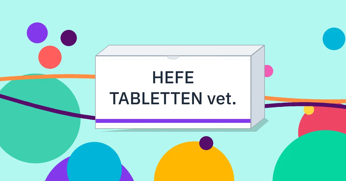 Symbolbild: Packung mit der Aufschrift HEFE TABLETTEN vet. (PZN 03345567) – Verfügbarkeit und Bezug in Apotheken in Frankfurt am Main