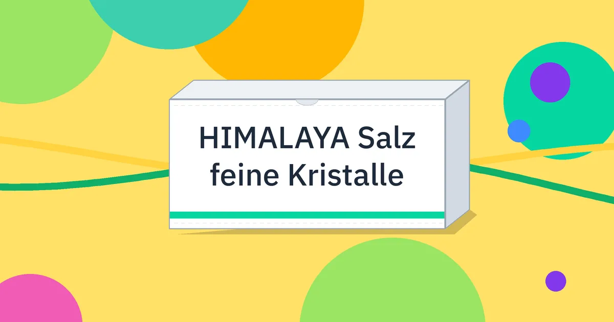 Symbolbild: Packung mit der Aufschrift HIMALAYA Salz feine Kristalle (PZN 18249881) – Verfügbarkeit und Bezug in Apotheken in Frankfurt am Main