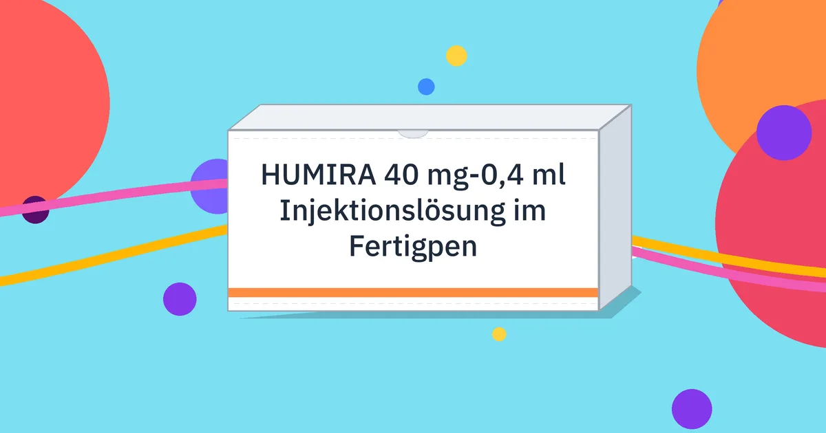 Symbolbild: Packung mit der Aufschrift HUMIRA 40 mg-0,4 ml Injektionslösung im Fertigpen (PZN 13625233) – Verfügbarkeit und Bezug in Apotheken in Frankfurt am Main