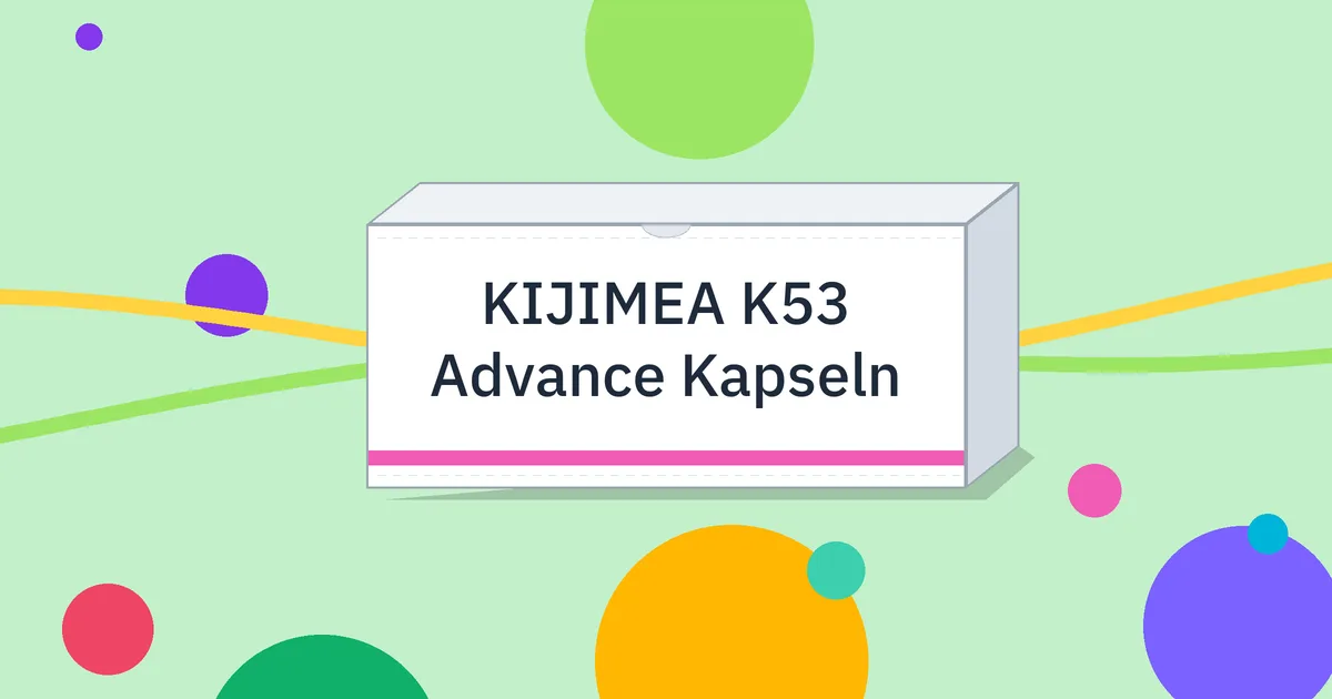 Symbolbild: Packung mit der Aufschrift KIJIMEA K53 Advance Kapseln (PZN 18379767) – Verfügbarkeit und Bezug in Apotheken in Frankfurt am Main