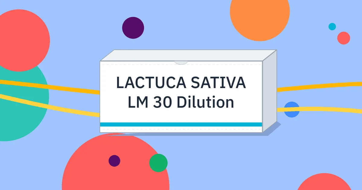 Symbolbild: Packung mit der Aufschrift LACTUCA SATIVA LM 30 Dilution (PZN 13521522) – Verfügbarkeit und Bezug in Apotheken in Frankfurt am Main