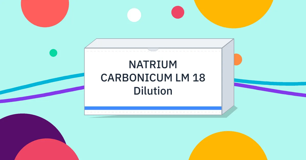 Symbolbild: Packung mit der Aufschrift NATRIUM CARBONICUM LM 18 Dilution (PZN 07541199) – Verfügbarkeit und Bezug in Apotheken in Frankfurt am Main