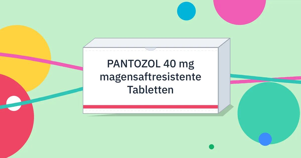 Symbolbild: Packung mit der Aufschrift PANTOZOL 40 mg magensaftresistente Tabletten (PZN 07265233) – Verfügbarkeit und Bezug in Apotheken in Frankfurt am Main