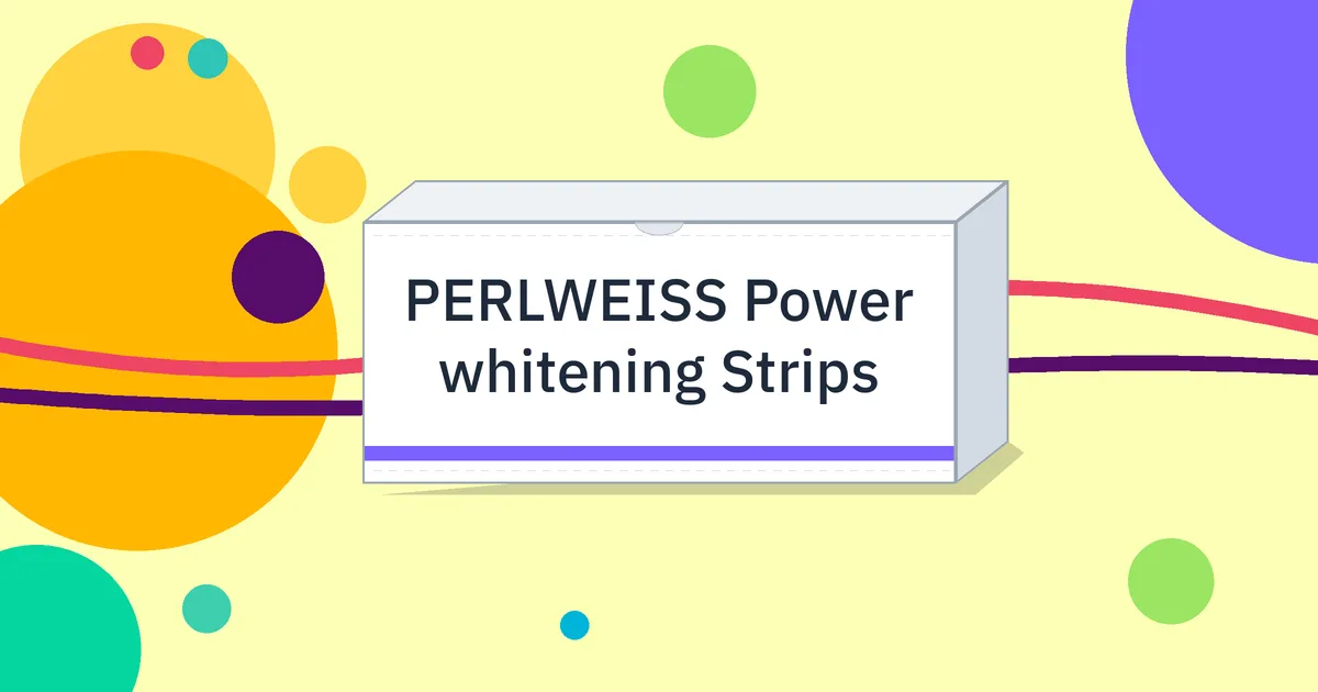 Symbolbild: Packung mit der Aufschrift PERLWEISS Power whitening Strips (PZN 16161952) – Verfügbarkeit und Bezug in Apotheken in Frankfurt am Main