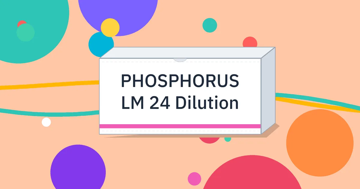 Symbolbild: Packung mit der Aufschrift PHOSPHORUS LM 24 Dilution (PZN 03505396) – Verfügbarkeit und Bezug in Apotheken in Frankfurt am Main