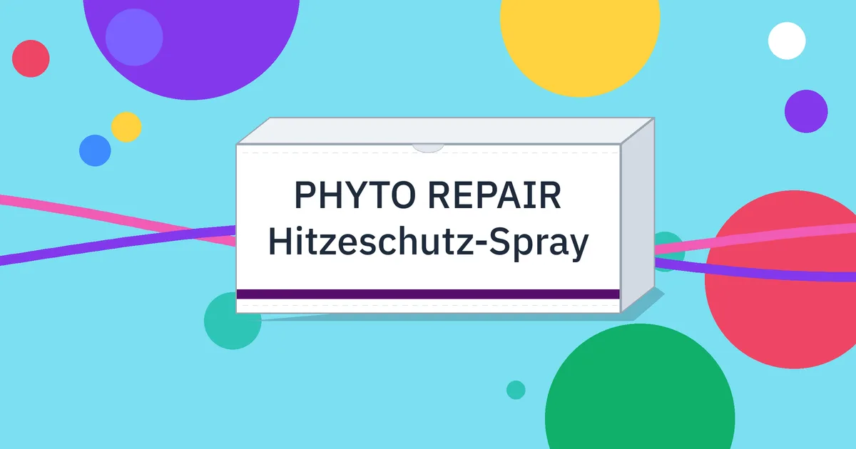 Symbolbild: Packung mit der Aufschrift PHYTO REPAIR Hitzeschutz-Spray (PZN 18908970) – Verfügbarkeit und Bezug in Apotheken in Frankfurt am Main