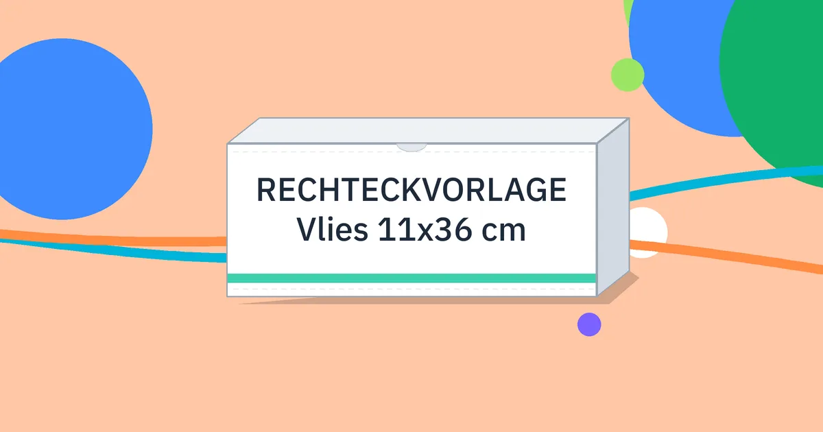 Symbolbild: Packung mit der Aufschrift RECHTECKVORLAGE Vlies 11x36 cm (PZN 02645770) – Verfügbarkeit und Bezug in Apotheken in Frankfurt am Main