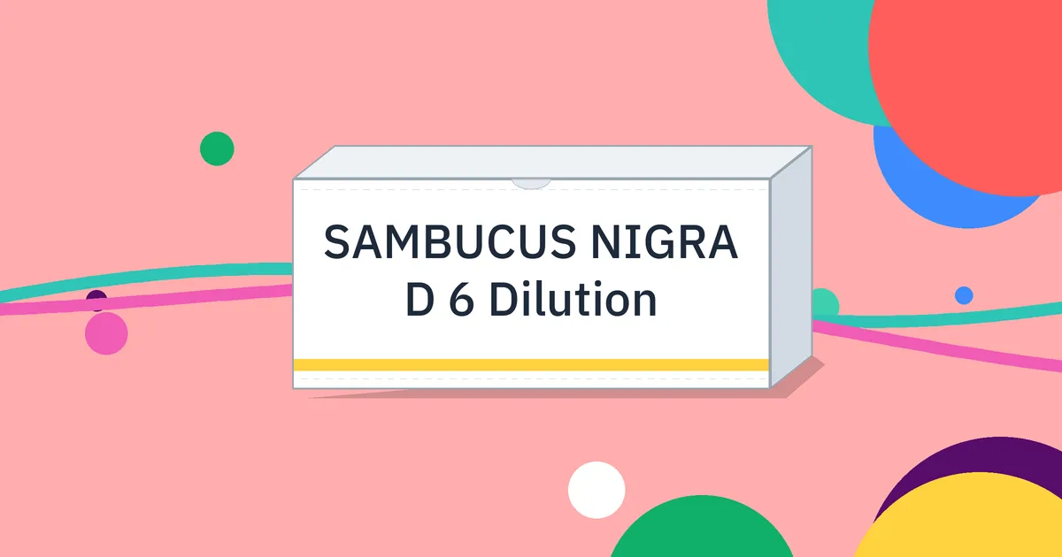 Symbolbild: Packung mit der Aufschrift SAMBUCUS NIGRA D 6 Dilution (PZN 02621404) – Verfügbarkeit und Bezug in Apotheken in Frankfurt am Main
