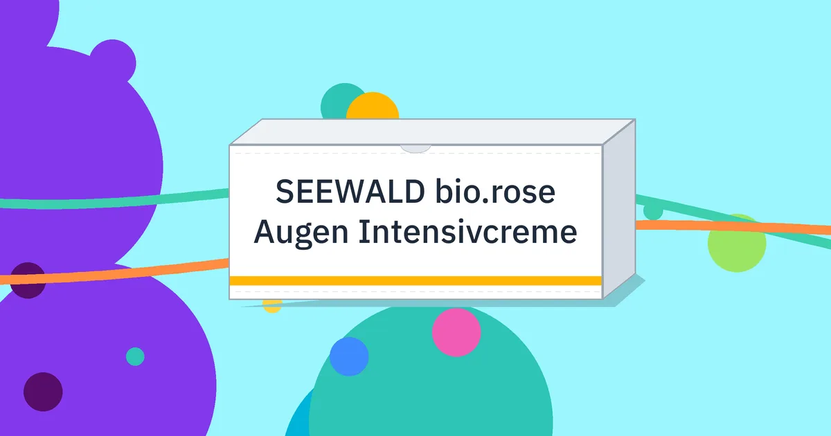 Symbolbild: Packung mit der Aufschrift SEEWALD bio.rose Augen Intensivcreme (PZN 18304746) – Verfügbarkeit und Bezug in Apotheken in Frankfurt am Main