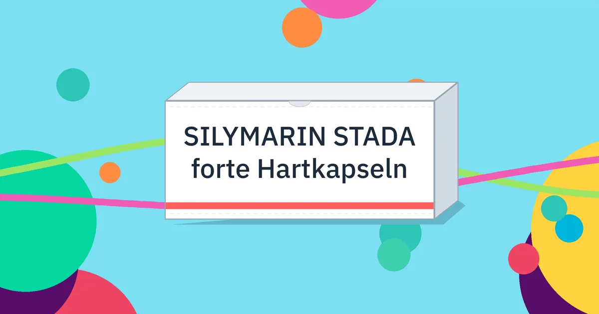 Symbolbild: Packung mit der Aufschrift SILYMARIN STADA forte Hartkapseln (PZN 13579378) – Verfügbarkeit und Bezug in Apotheken in Frankfurt am Main