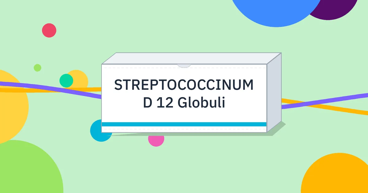 Symbolbild: Packung mit der Aufschrift STREPTOCOCCINUM D 12 Globuli (PZN 07181223) – Verfügbarkeit und Bezug in Apotheken in Frankfurt am Main