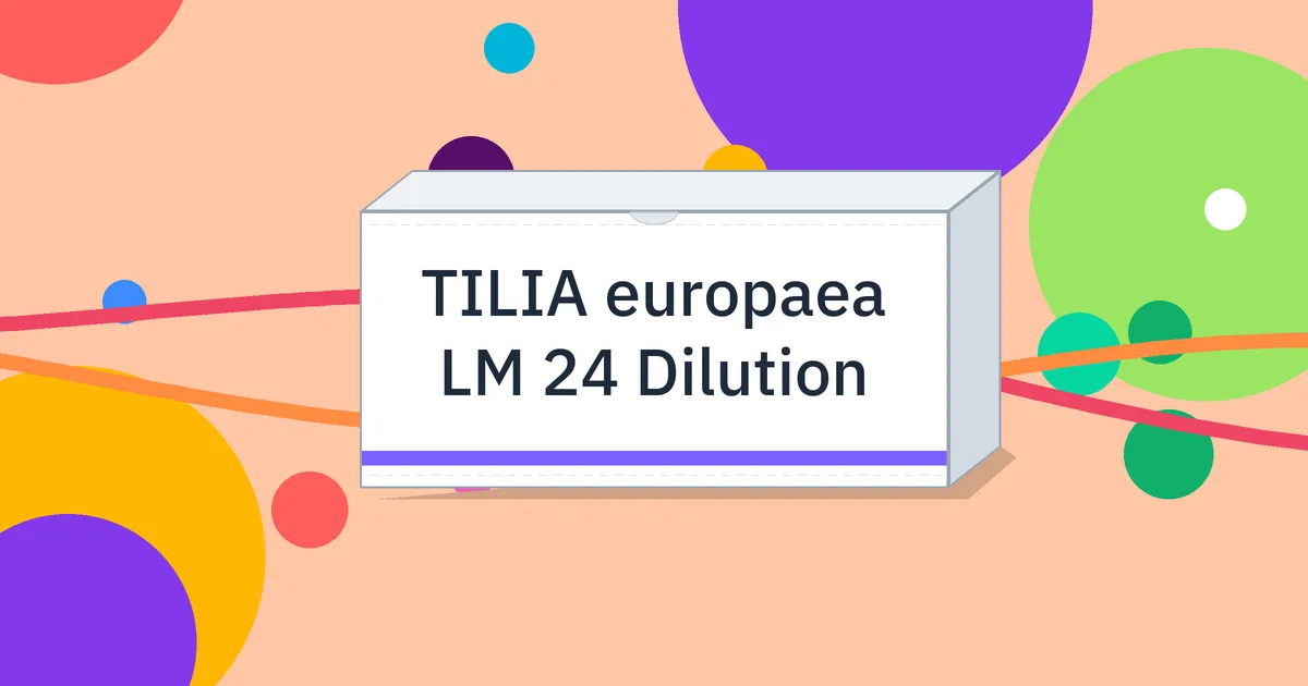 Symbolbild: Packung mit der Aufschrift TILIA europaea LM 24 Dilution (PZN 13224020) – Verfügbarkeit und Bezug in Apotheken in Frankfurt am Main