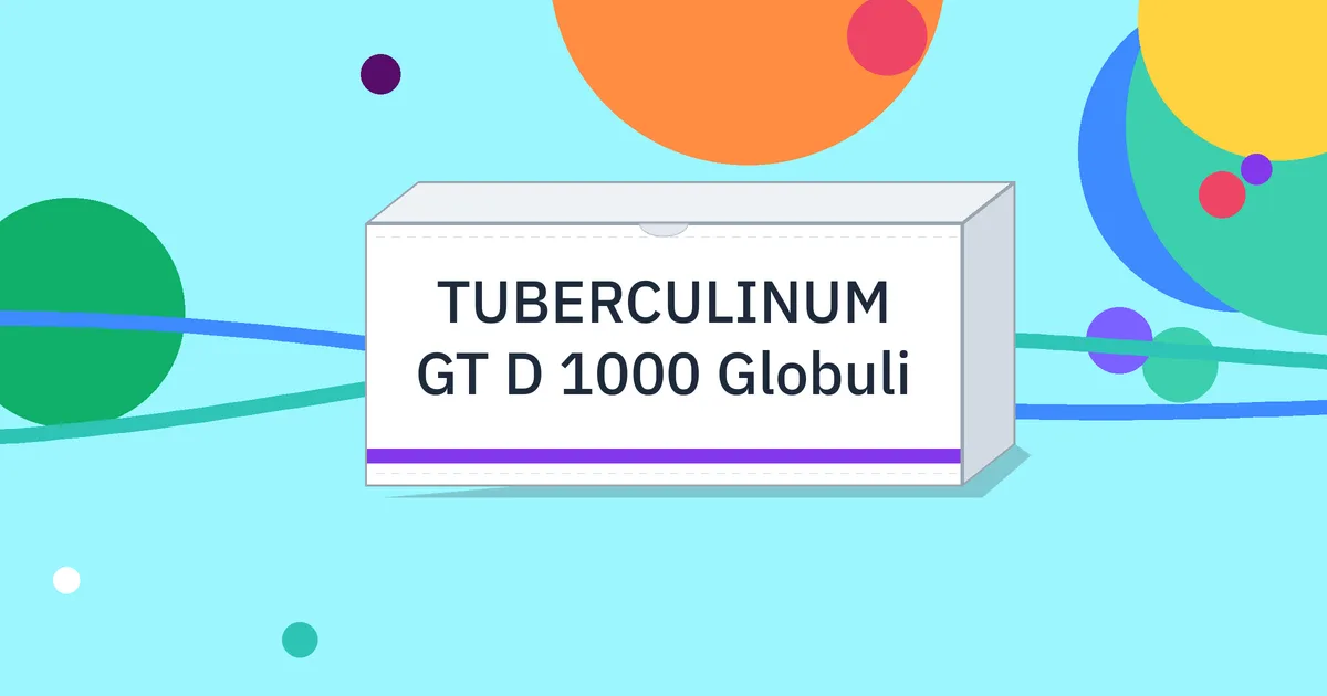 Symbolbild: Packung mit der Aufschrift TUBERCULINUM GT D 1000 Globuli (PZN 04240936) – Verfügbarkeit und Bezug in Apotheken in Frankfurt am Main