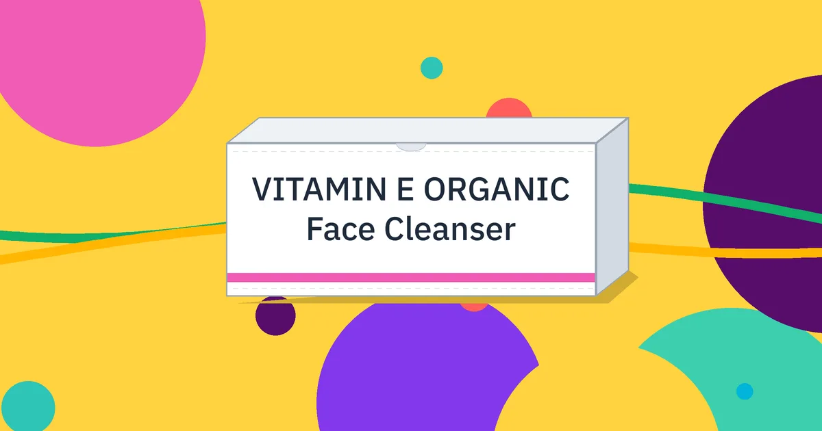 Symbolbild: Packung mit der Aufschrift VITAMIN E ORGANIC Face Cleanser (PZN 03672680) – Verfügbarkeit und Bezug in Apotheken in Frankfurt am Main