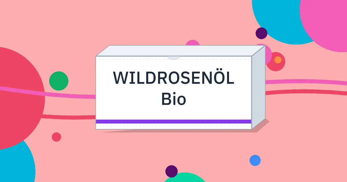 Symbolbild: Packung mit der Aufschrift WILDROSENÖL Bio (PZN 10302110) – Verfügbarkeit und Bezug in Apotheken in Frankfurt am Main