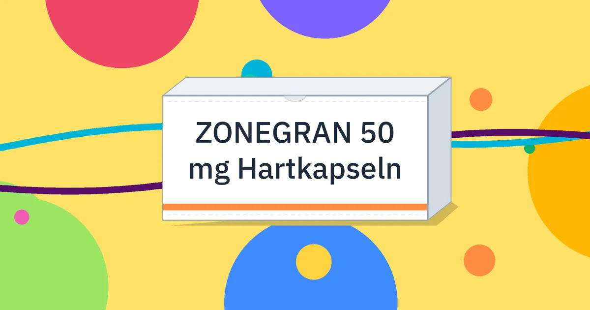 Symbolbild: Packung mit der Aufschrift ZONEGRAN 50 mg Hartkapseln (PZN 03772246) – Verfügbarkeit und Bezug in Apotheken in Frankfurt am Main