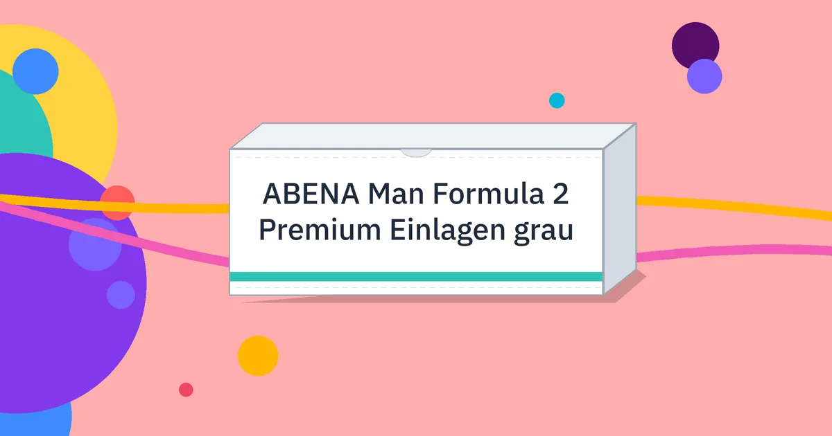 Symbolbild: Packung mit der Aufschrift ABENA Man Formula 2 Premium Einlagen grau (PZN 20589839) – Verfügbarkeit und Bezug in Apotheken in Frankfurt am Main