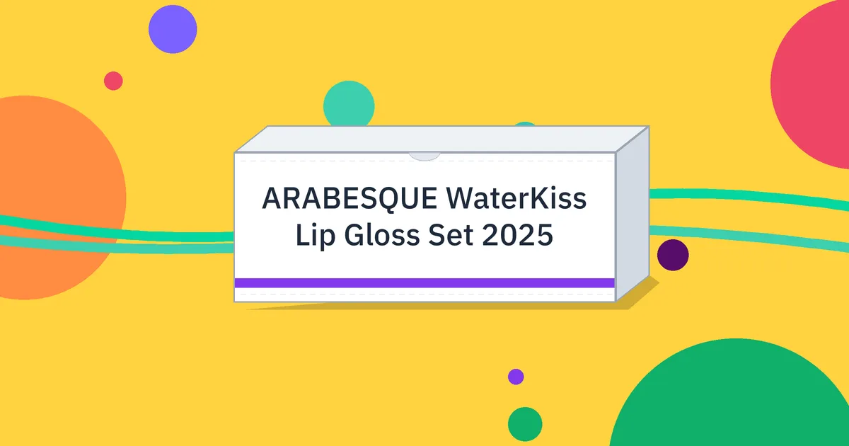 Symbolbild: Packung mit der Aufschrift ARABESQUE WaterKiss Lip Gloss Set 2025 (PZN 19820177) – Verfügbarkeit und Bezug in Apotheken in Frankfurt am Main