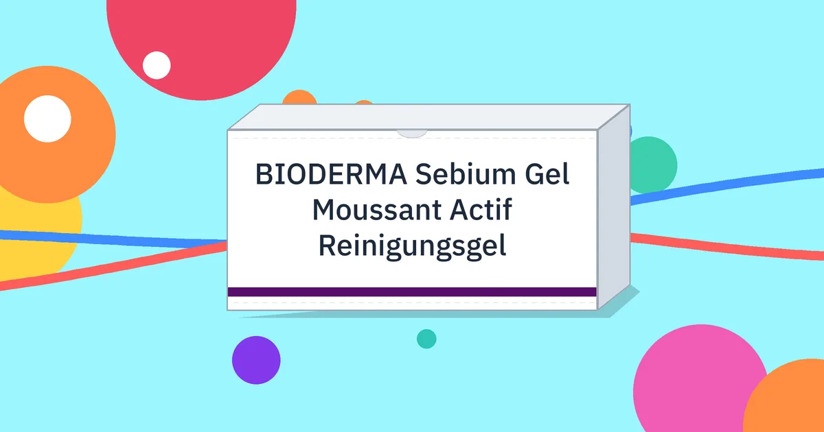 Symbolbild: Packung mit der Aufschrift BIODERMA Sebium Gel Moussant Actif Reinigungsgel (PZN 20828037) – Verfügbarkeit und Bezug in Apotheken in Frankfurt am Main
