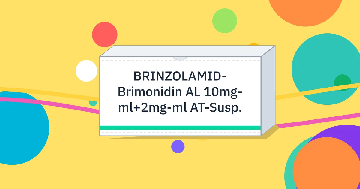 Symbolbild: Packung mit der Aufschrift BRINZOLAMID-Brimonidin AL 10mg-ml+2mg-ml AT-Susp. (PZN 19132862) – Verfügbarkeit und Bezug in Apotheken in Frankfurt am Main
