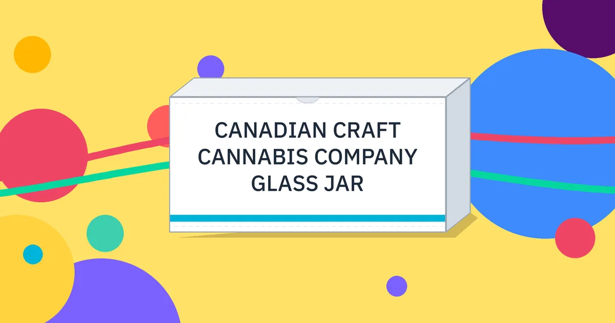 Symbolbild: Packung mit der Aufschrift CANADIAN CRAFT CANNABIS COMPANY GLASS JAR (PZN 19073421) – Verfügbarkeit und Bezug in Apotheken in Frankfurt am Main