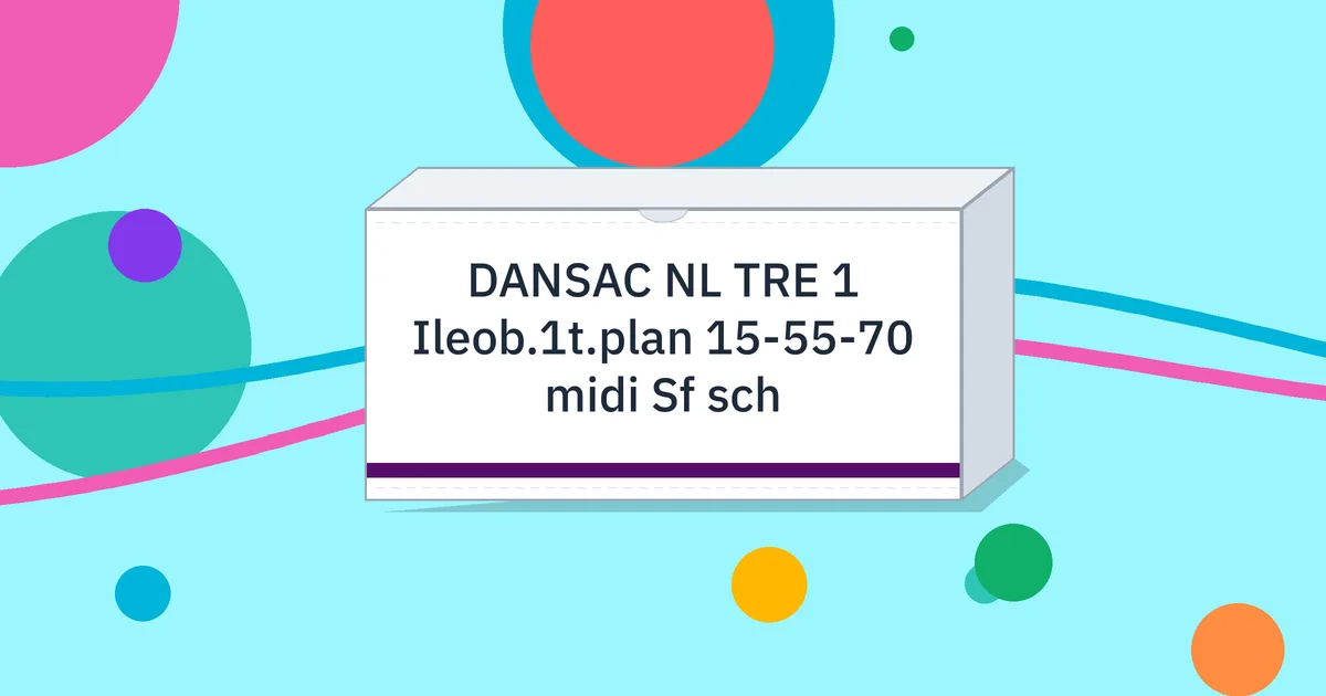 Symbolbild: Packung mit der Aufschrift DANSAC NL TRE 1 Ileob.1t.plan 15-55-70 midi Sf sch (PZN 19744915) – Verfügbarkeit und Bezug in Apotheken in Frankfurt am Main
