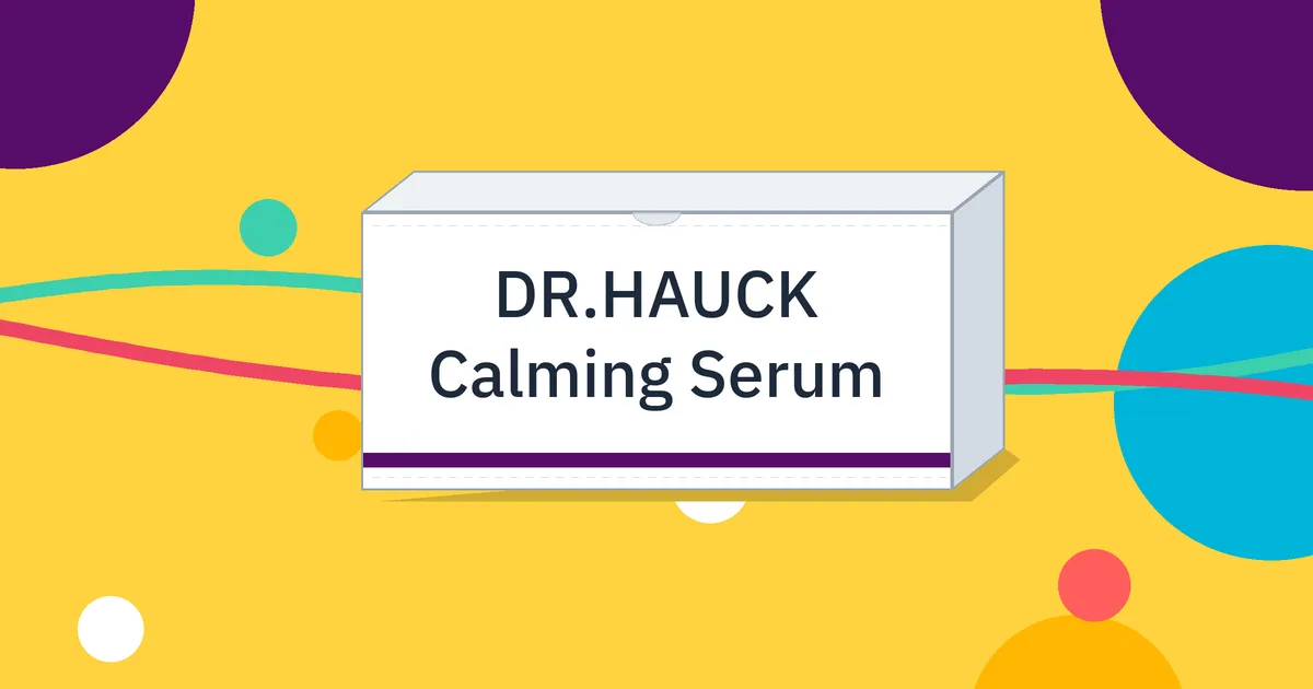 Symbolbild: Packung mit der Aufschrift DR.HAUCK Calming Serum (PZN 17449773) – Verfügbarkeit und Bezug in Apotheken in Frankfurt am Main