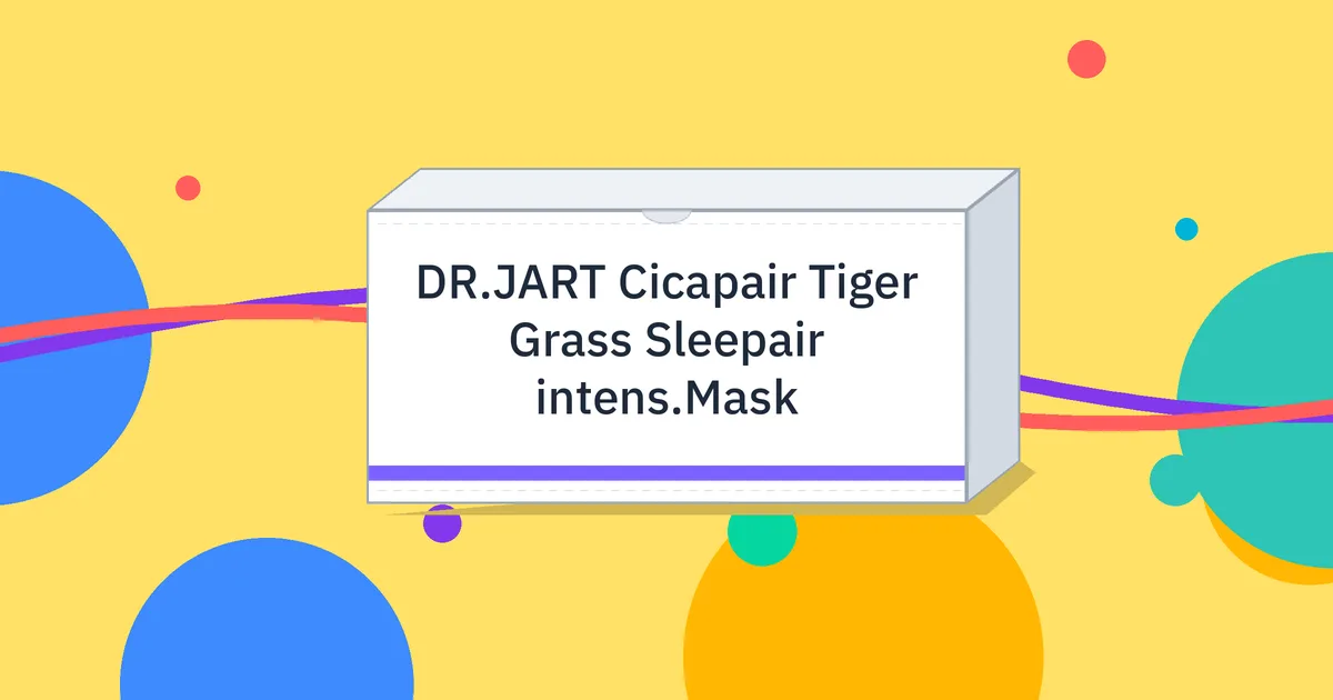 Symbolbild: Packung mit der Aufschrift DR.JART Cicapair Tiger Grass Sleepair intens.Mask (PZN 19068408) – Verfügbarkeit und Bezug in Apotheken in Frankfurt am Main