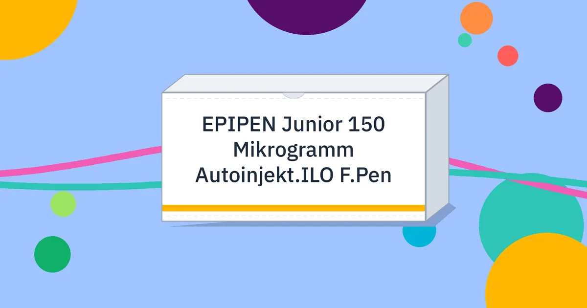 Symbolbild: Packung mit der Aufschrift EPIPEN Junior 150 Mikrogramm Autoinjekt.ILO F.Pen (PZN 19648985) – Verfügbarkeit und Bezug in Apotheken in Frankfurt am Main