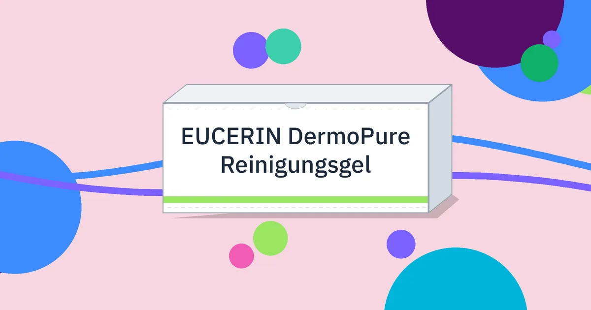 Symbolbild: Packung mit der Aufschrift EUCERIN DermoPure Reinigungsgel (PZN 13235733) – Verfügbarkeit und Bezug in Apotheken in Frankfurt am Main