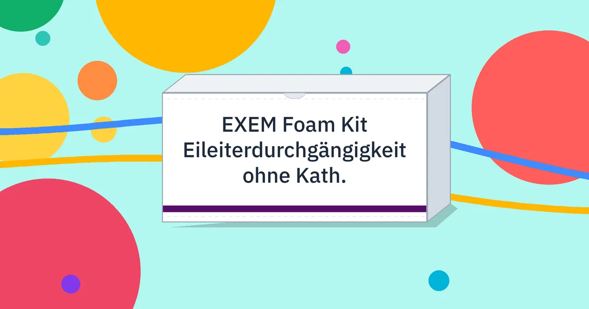 Symbolbild: Packung mit der Aufschrift EXEM Foam Kit Eileiterdurchgängigkeit ohne Kath. (PZN 09903034) – Verfügbarkeit und Bezug in Apotheken in Frankfurt am Main