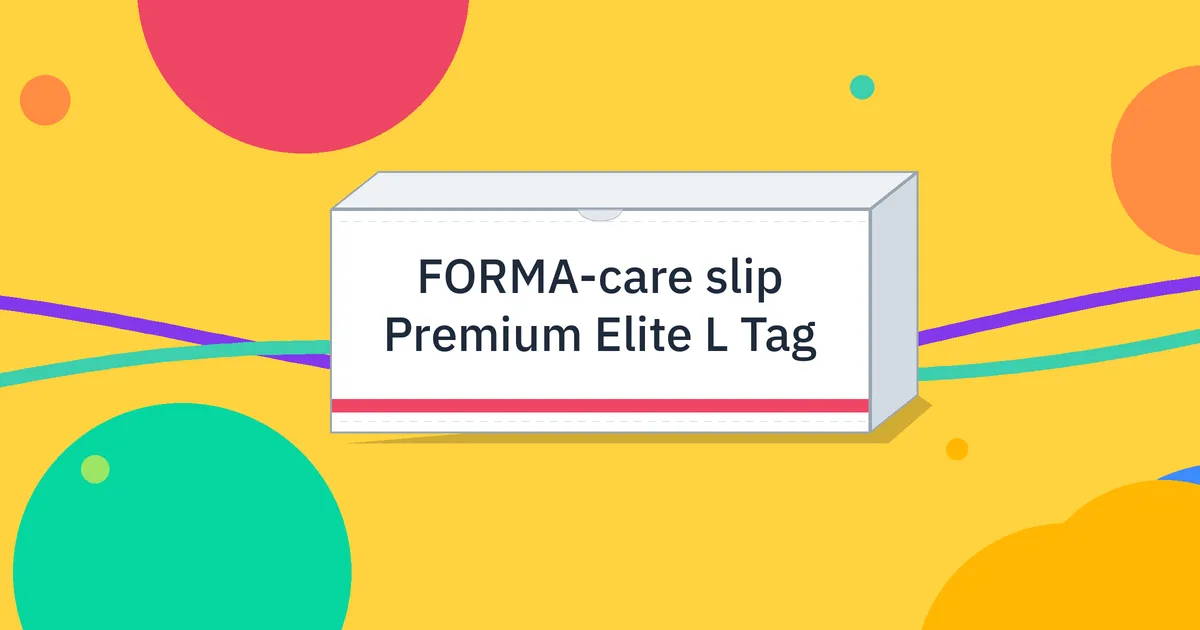 Symbolbild: Packung mit der Aufschrift FORMA-care slip Premium Elite L Tag (PZN 18851968) – Verfügbarkeit und Bezug in Apotheken in Frankfurt am Main