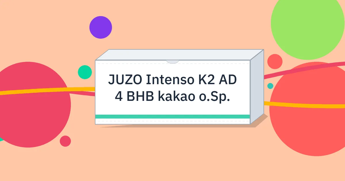 Symbolbild: Packung mit der Aufschrift JUZO Intenso K2 AD 4 BHB kakao o.Sp. (PZN 18624155) – Verfügbarkeit und Bezug in Apotheken in Frankfurt am Main