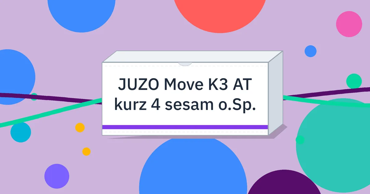Symbolbild: Packung mit der Aufschrift JUZO Move K3 AT kurz 4 sesam o.Sp. (PZN 20684673) – Verfügbarkeit und Bezug in Apotheken in Frankfurt am Main