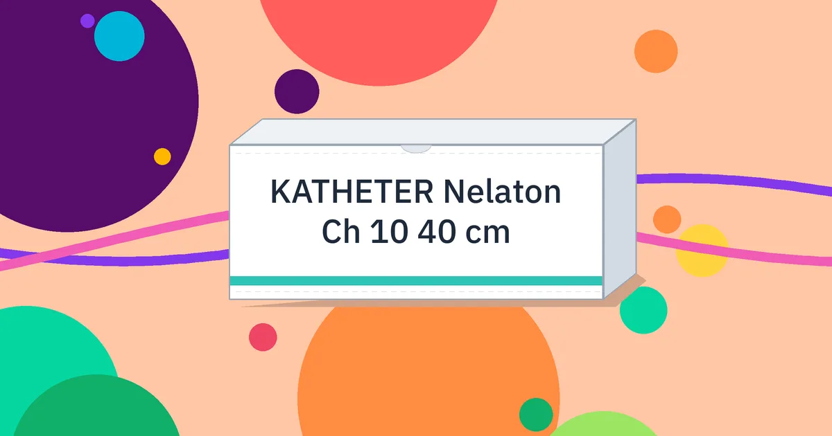 Symbolbild: Packung mit der Aufschrift KATHETER Nelaton Ch 10 40 cm (PZN 07489748) – Verfügbarkeit und Bezug in Apotheken in Frankfurt am Main