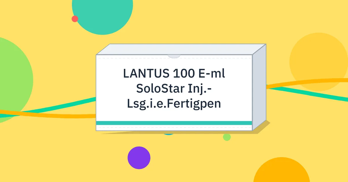 Symbolbild: Packung mit der Aufschrift LANTUS 100 E-ml SoloStar Inj.-Lsg.i.e.Fertigpen (PZN 12657596) – Verfügbarkeit und Bezug in Apotheken in Frankfurt am Main