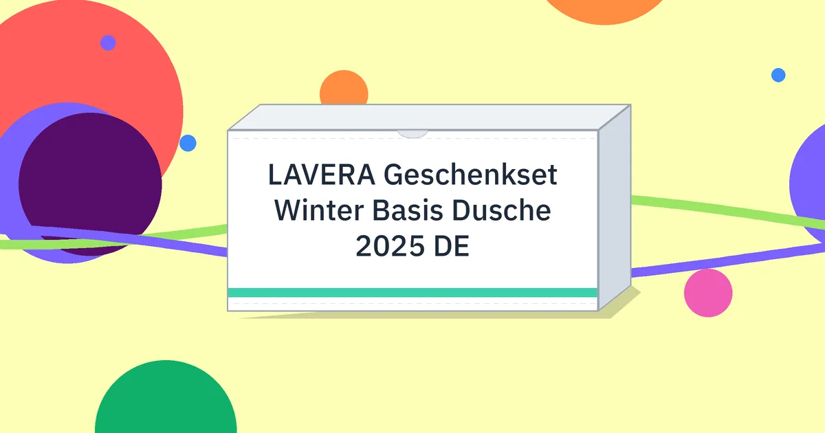 Symbolbild: Packung mit der Aufschrift LAVERA Geschenkset Winter Basis Dusche 2025 DE (PZN 19910957) – Verfügbarkeit und Bezug in Apotheken in Frankfurt am Main