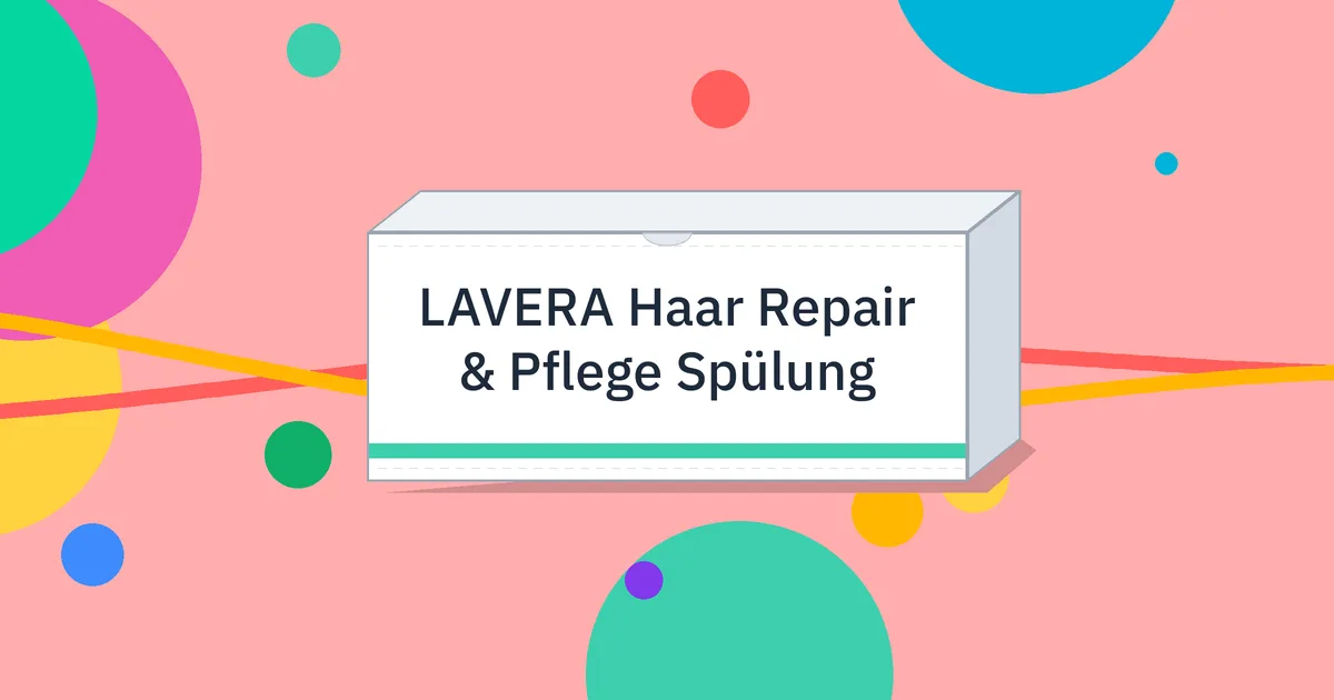 Symbolbild: Packung mit der Aufschrift LAVERA Haar Repair & Pflege Spülung (PZN 16035845) – Verfügbarkeit und Bezug in Apotheken in Frankfurt am Main