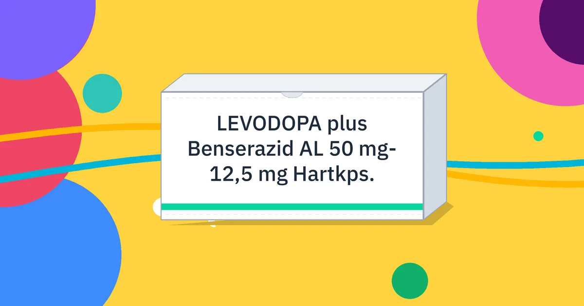 Symbolbild: Packung mit der Aufschrift LEVODOPA plus Benserazid AL 50 mg-12,5 mg Hartkps. (PZN 12565730) – Verfügbarkeit und Bezug in Apotheken in Frankfurt am Main