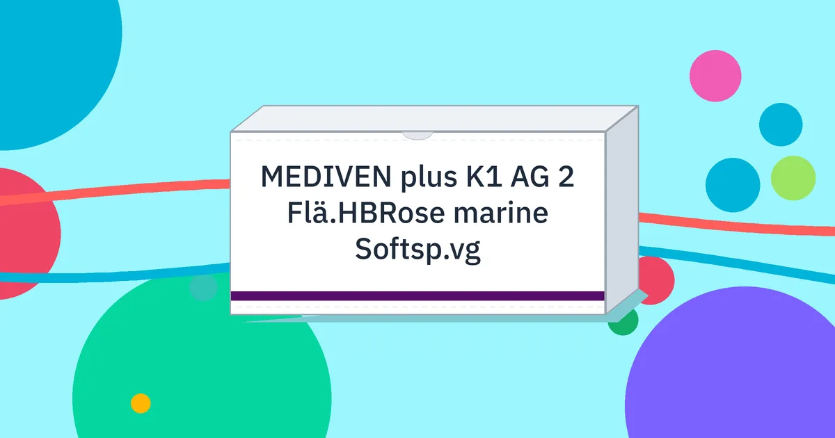 Symbolbild: Packung mit der Aufschrift MEDIVEN plus K1 AG 2 Flä.HBRose marine Softsp.vg (PZN 15912994) – Verfügbarkeit und Bezug in Apotheken in Frankfurt am Main