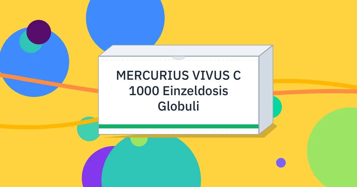 Symbolbild: Packung mit der Aufschrift MERCURIUS VIVUS C 1000 Einzeldosis Globuli (PZN 01918214) – Verfügbarkeit und Bezug in Apotheken in Frankfurt am Main