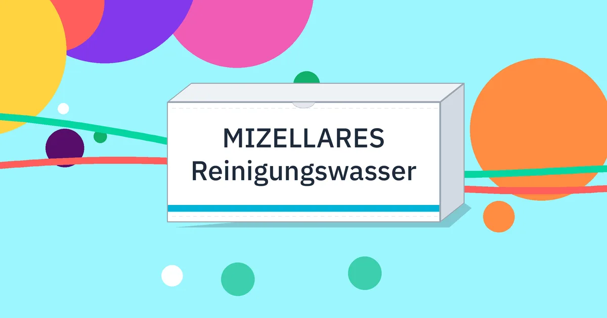 Symbolbild: Packung mit der Aufschrift MIZELLARES Reinigungswasser (PZN 16392580) – Verfügbarkeit und Bezug in Apotheken in Frankfurt am Main